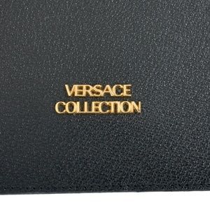 Versace Collection | Bags | Versace Collection Textured Leather Cover ...
